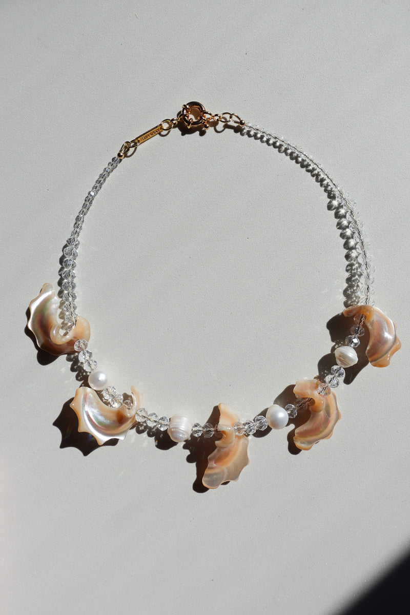 Crystal Shell Necklace – ARGI DANELI